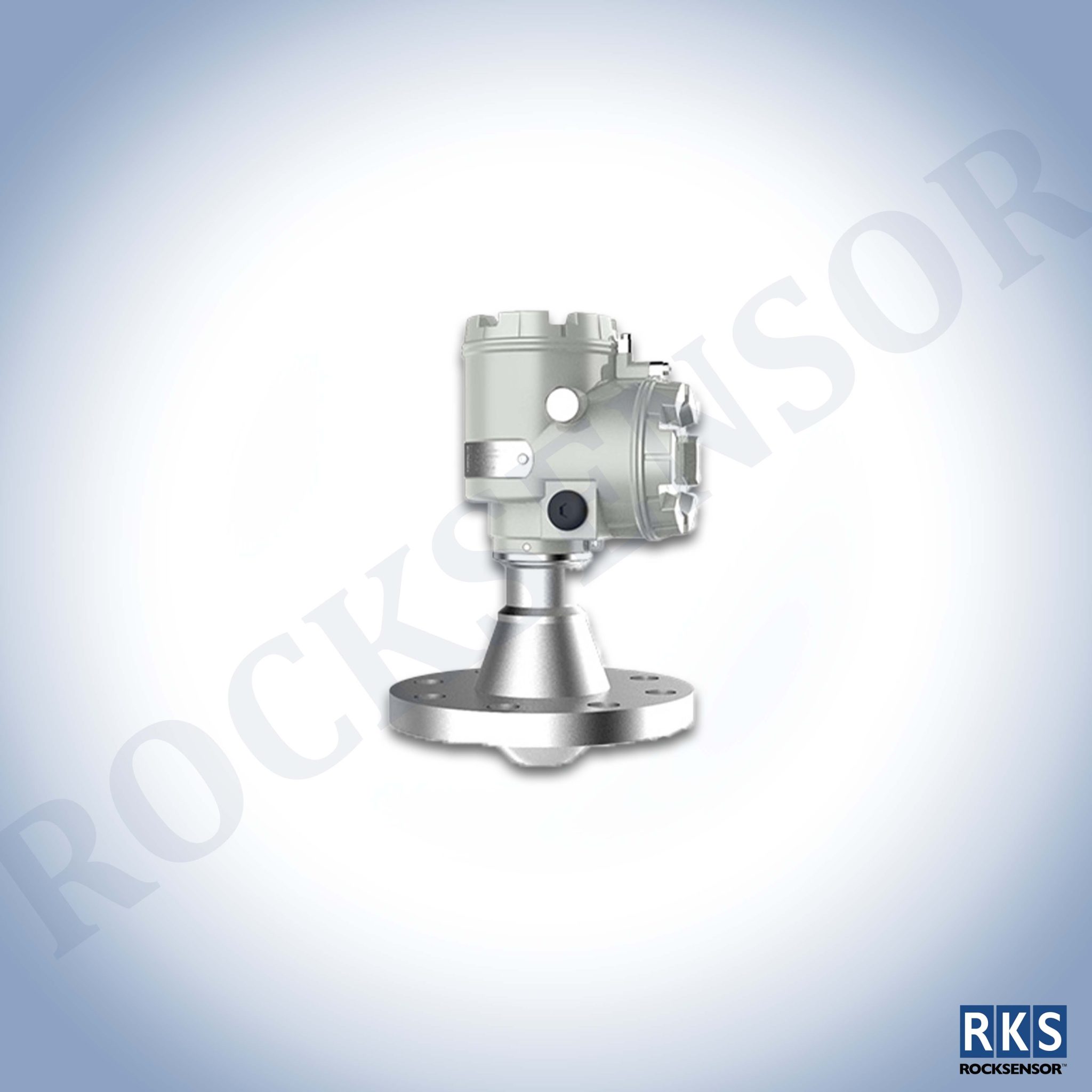 RLT6400F Non-Contact Radar Level Transmitter (80GHz) with Flange version - Rocksensor